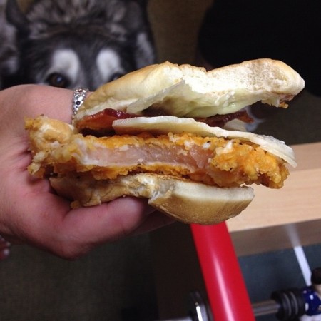 Raw Meat in Wendy’s Spicy Chicken Sandwich