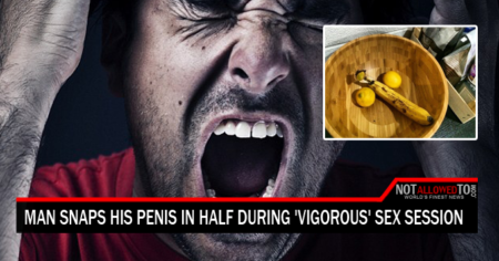 Man Fractures His Penis in Half During 'Vigorous' Sex Session